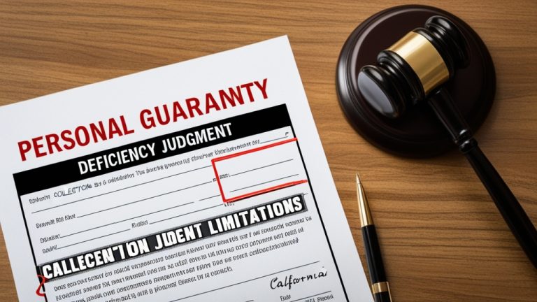 Personal Guaranties for Deficiency Recovery
